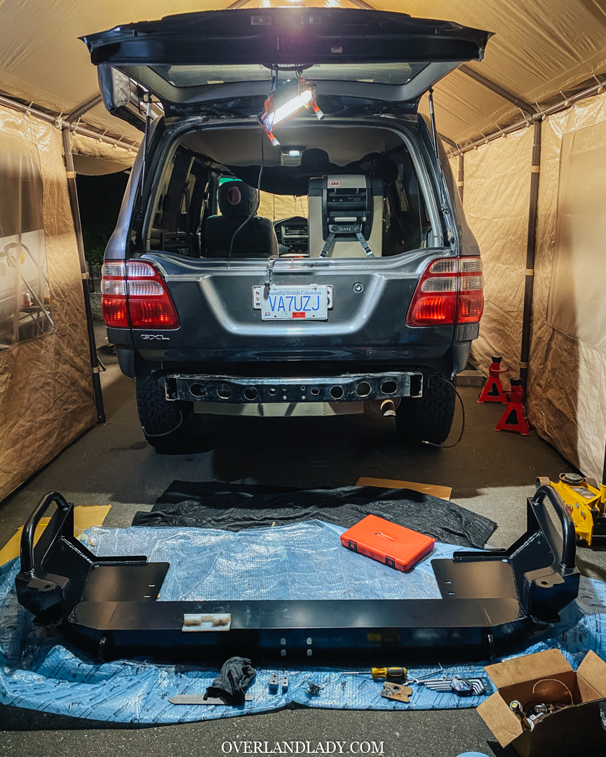 Coastal Offroad Landcrusier 100 Rear Bumper V2 | Overland Lady