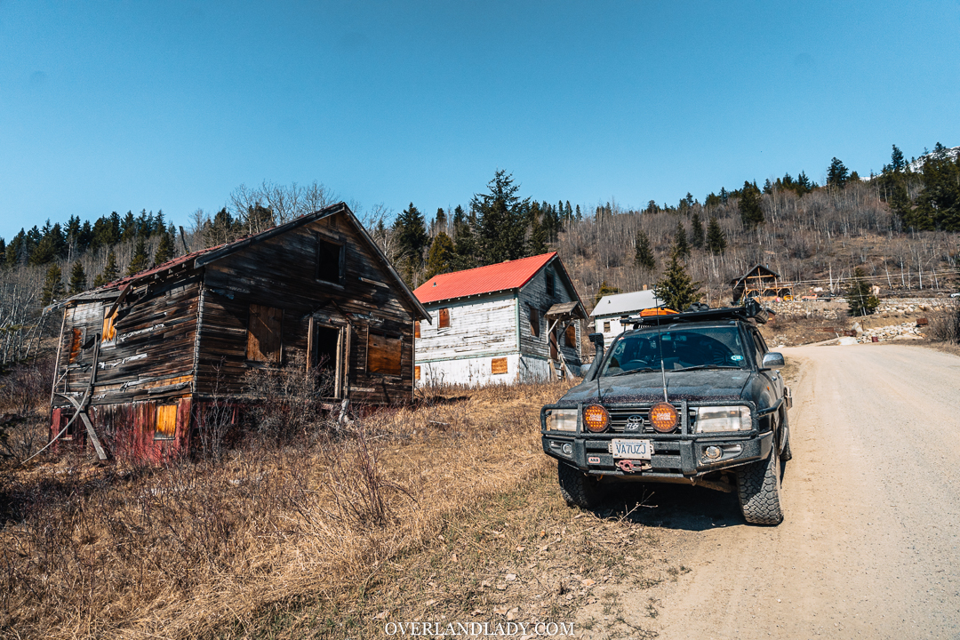 BC Ghost Town - Gold Bridge & Bralorne From Lillooet | Overland Lady