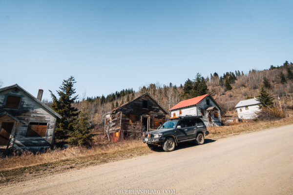 BC Ghost Town - Gold Bridge & Bralorne From Lillooet | Overland Lady