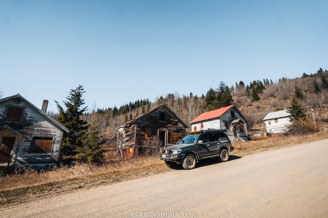 BC Ghost Town - Gold Bridge & Bralorne From Lillooet | Overland Lady